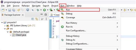 3 pasos para crear un programa con eclipse tutoriales programación