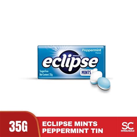 Eclipse Mints Peppermint Tins Candy Sugar Free 35g Shopee Malaysia