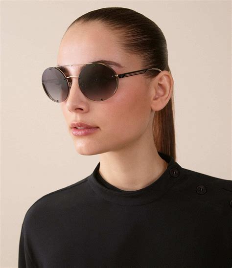 Round Aviator Sunglasses