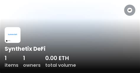 synthetix defi collection opensea
