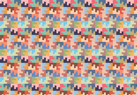 Pastel Square Random Pattern 119987 Vector Art At Vecteezy