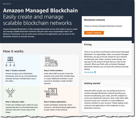 New Amazon Managed Blockchain Create Manage Scalable Blockchain Networks AWS News Blog
