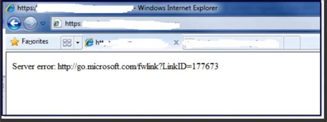 Quick Fix SharePoint Server Error Go Microsoft Com Fwlink LinkID Global