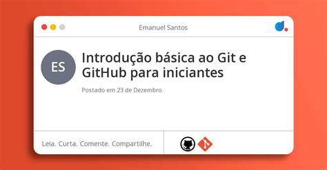 Introdução básica ao Git e GitHub para iniciantes