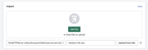 Batch Import Multiple Files From FTP SFTP Directory To Shopify