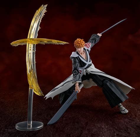 Bleach Ichigo Kurosaki Dual Zangetsu Shfiguarts Action Figure