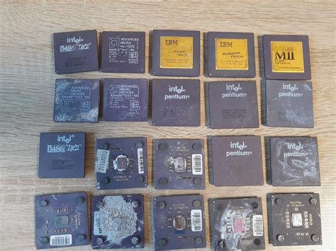 Mix Cpu Procesor Procesory 25 Kusů Aukro