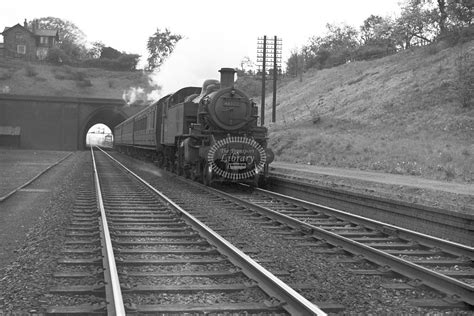 The Transport Library Ex Lms Class 2 2 6 2t No 41322 Leaving Knighton Tunnel H Cartwright
