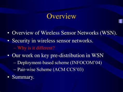 Securing Wireless Sensor Networks Ppt Download