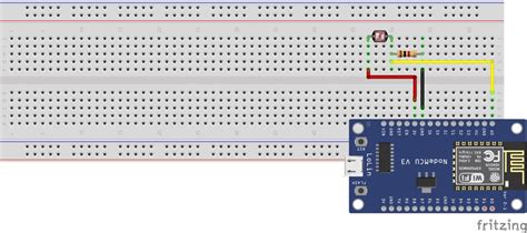 Осваиваем фоторезистор Wi Fi Arduino