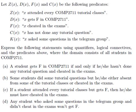 Let Z X D X F X And C X Be The Following Chegg Com