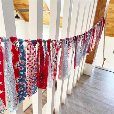 No Sew Flag Bunting Craft Tutorial Clover Needlecraft