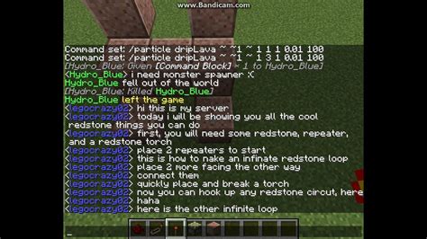 Redstone Loop Infinite Alex Youtube