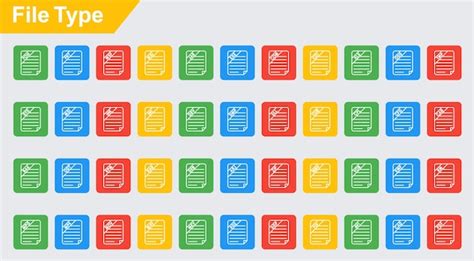 Premium Vector File Type Vector Icons