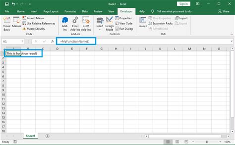 Creating Functions In Excel Vba User Defined Functions Officeinsideorg