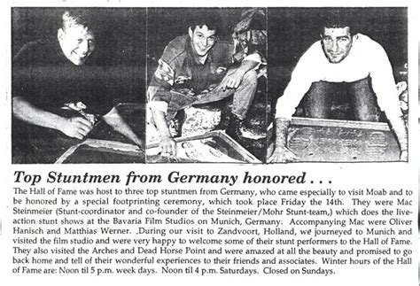 Stuntmac Mac Steinmeier