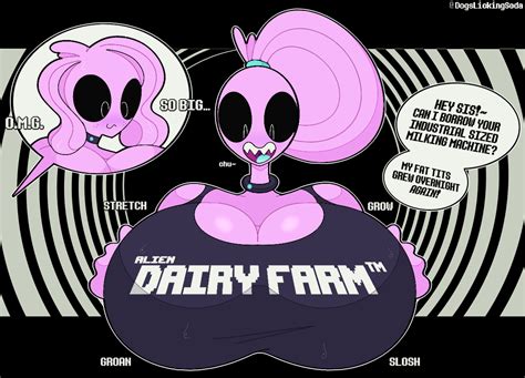 Rule 34 Alien Anthro Big Breasts Black Clothing Black Shirt Black