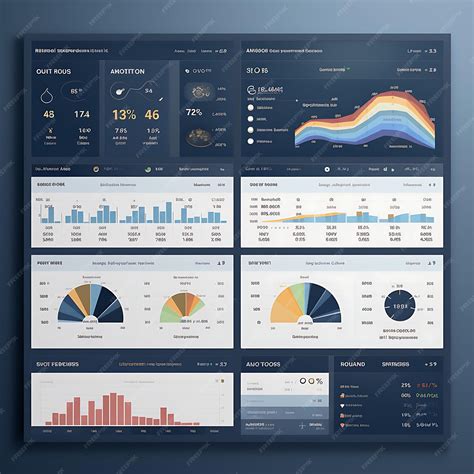 Premium Ai Image Web Dashboard Sales Sales Funnel Dashboard Grid Based Layout Clean And Inf