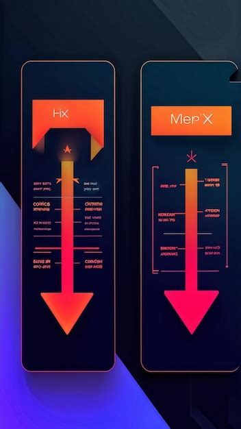 Abstract Navigation Arrows For Digital Interfaces Premium Ai Generated Image