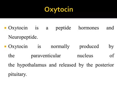 Bioassay Of Oxytocin Pptx