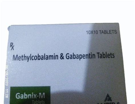 Methylcobalamin Gabapentin Tablets At ₹ 280 Box In Cuttack Id 2852328742630
