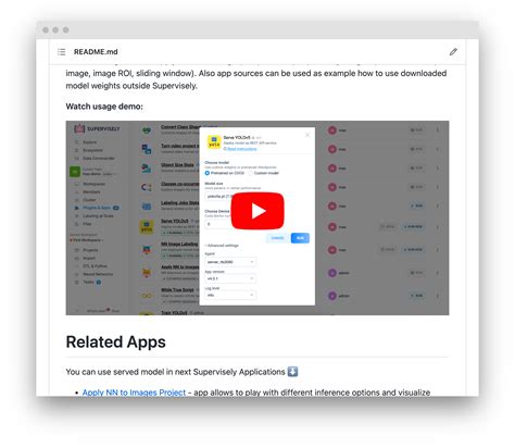 Github Supervisely Ecosysteminsert Youtube Logo