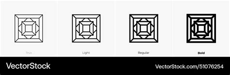 Ceiling Icon Thin Light Regular And Bold Style Vector Image