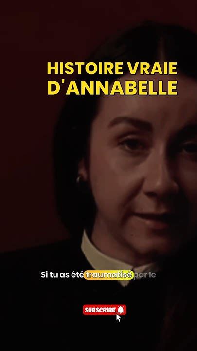 Histoire Vraie Du Film Dananabelle Youtube
