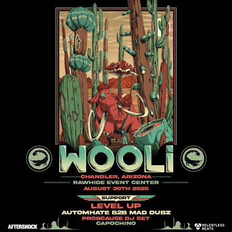 Aftershock And Relentless Beats Presents Wooli Rawhide Western Town