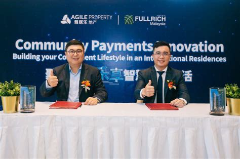 fullrich malaysia and agile property mou signing ceremony the south