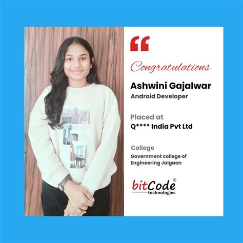 Bitcode Technologies Pvt Ltd On Linkedin Androiddeveloper Getfirstjob Bitcodepune Bitcode