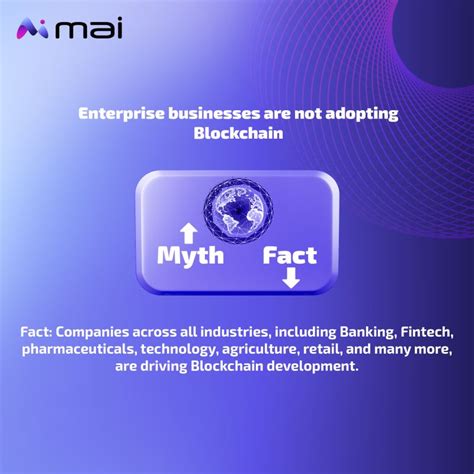 Mai Debunking Myths About Blockchain Mai Labs Posted On The Topic Linkedin