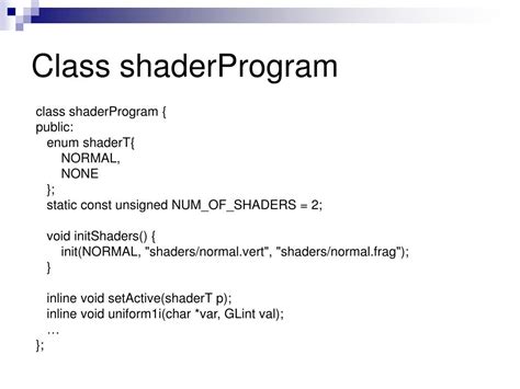 PPT Shaders In OpenGL PowerPoint Presentation Free Download ID 4777814
