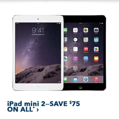 Best Buy One Day Only Deals On Ipad Mini Samsung Cells Televisions And More Shopportunist