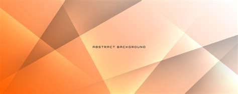 3d Orange White Geometric Abstract Background Overlap Layer On Bright