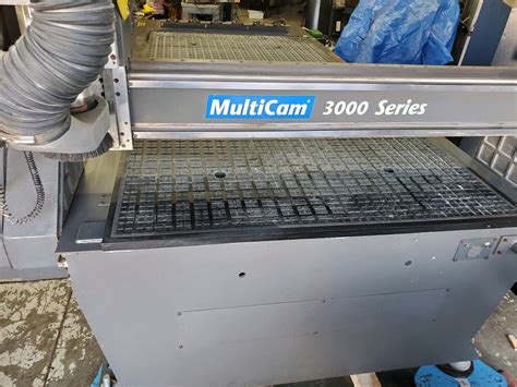 4x8 Multicam 3000 Series Cnc Router 2006 Turbo Vac Revelation Machinery