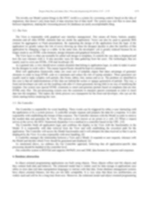 Solution Designing An Mvc Model For Rapid Web Application Development Studypool