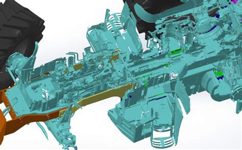 Reverse Engineering 3d Scan Med Creaform Og Redigeret I Vxmodel Perfekt Til Solidworks Per