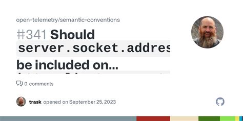 should `server socket address` be included on ` client request