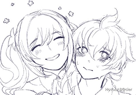 my new ship!! barbara x mika [WIP] Genshin Impact | HoYoLAB
