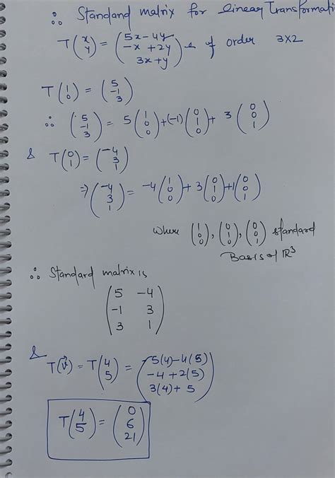 [solved] 3 find the standard matrix for the linear transformation t
