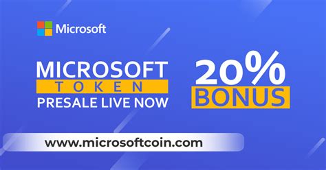 Unlocking The Future With Microsoft Token Ms Token A Revolutionary Presale Opportunity By