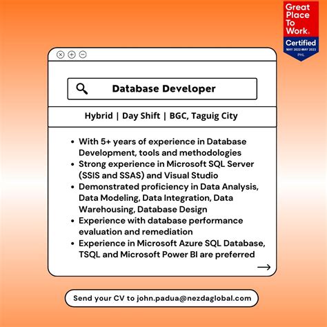 john david p on linkedin databasedeveloper sqlserver
