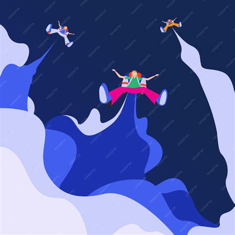 Premium Vector Technology Background Design With People