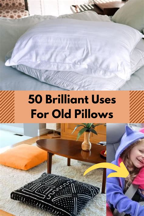 50 Innovative Ways To Repurpose Old Pillows To Solve Common Problems At