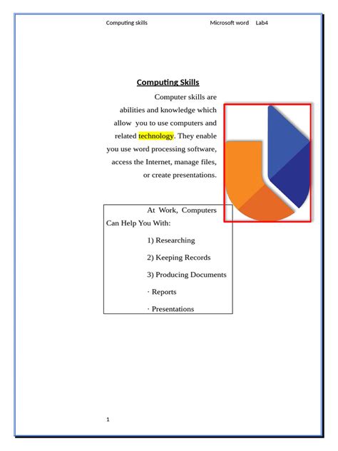 computing skills pdf
