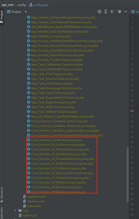 [question] windows。docker使用hyperf 无法产生全部的代理类 · issue 5258 · hyperf