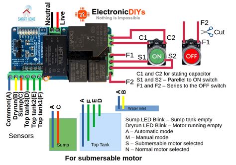 8bit Microcontroller Based Water Level Controller Electronicdiys