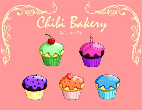 Chibi Bakery Girls Batch1 By Tennessee11741 On Deviantart