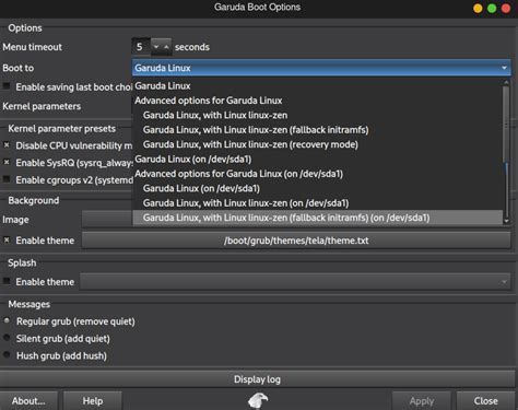 Grub Clutter Issues And Assistance Garuda Linux Forum